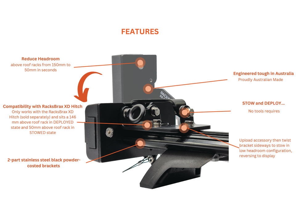 XD SIDE TWIST BRACKET | Fasteners and Universal Awning Mounting ...